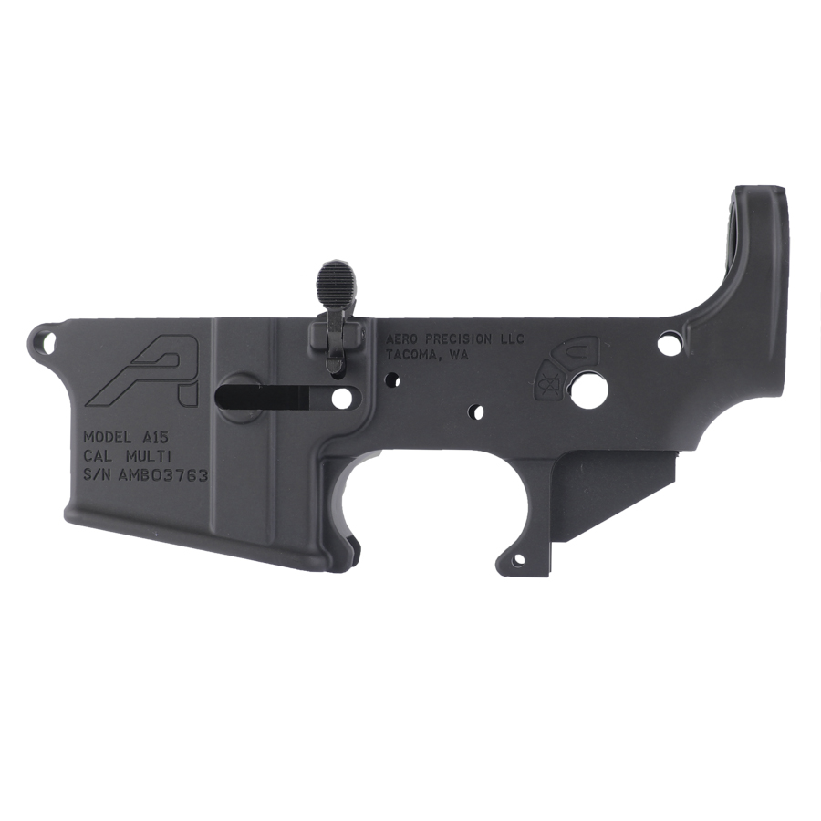 Aero Precision AR15 Stripped Ambidextrous Lower Receiver - BLK - Top ... Aero Precision AR15 Stripped Ambidextrous Lower Receiver - BLK - Top ...